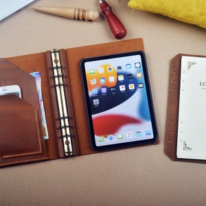 IPad Mini Leather Binder Cover Case With A5 Notepad,ipad Mini Leather ...
