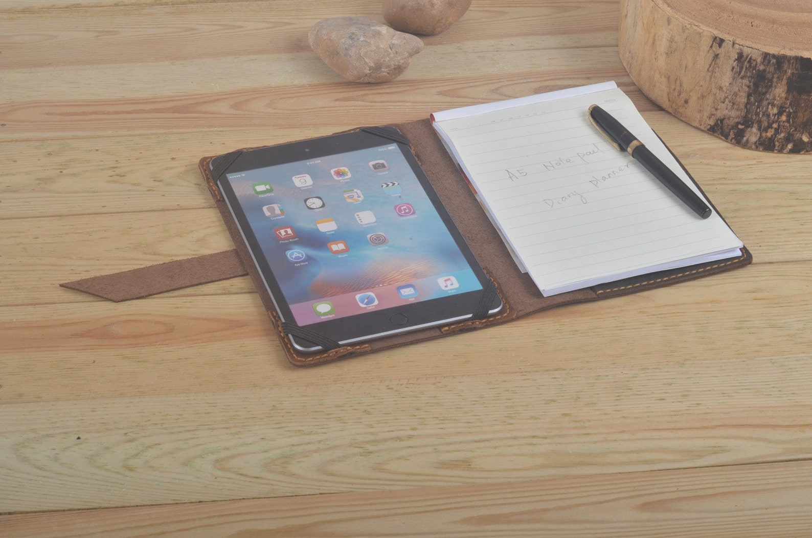 IPad Mini Sleeve Cover,ipad Mini Leather Slim Folio Case With Notepad ...