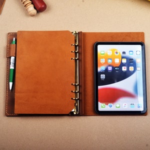 IPad Mini Leather Binder Cover Case With A5 Notepad,ipad Mini Leather ...