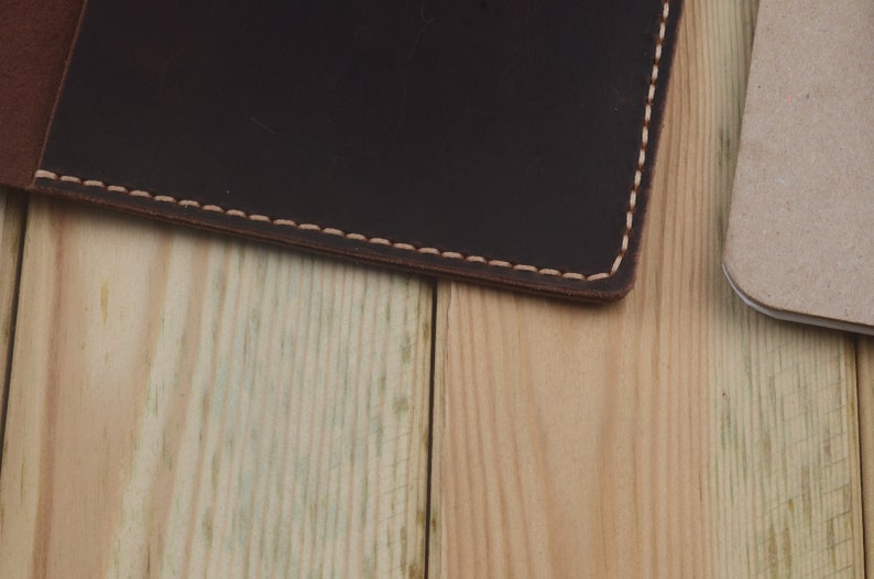 Leather Field Notes Cover,personalized 80 Page Steno Book 6x9 Case ...