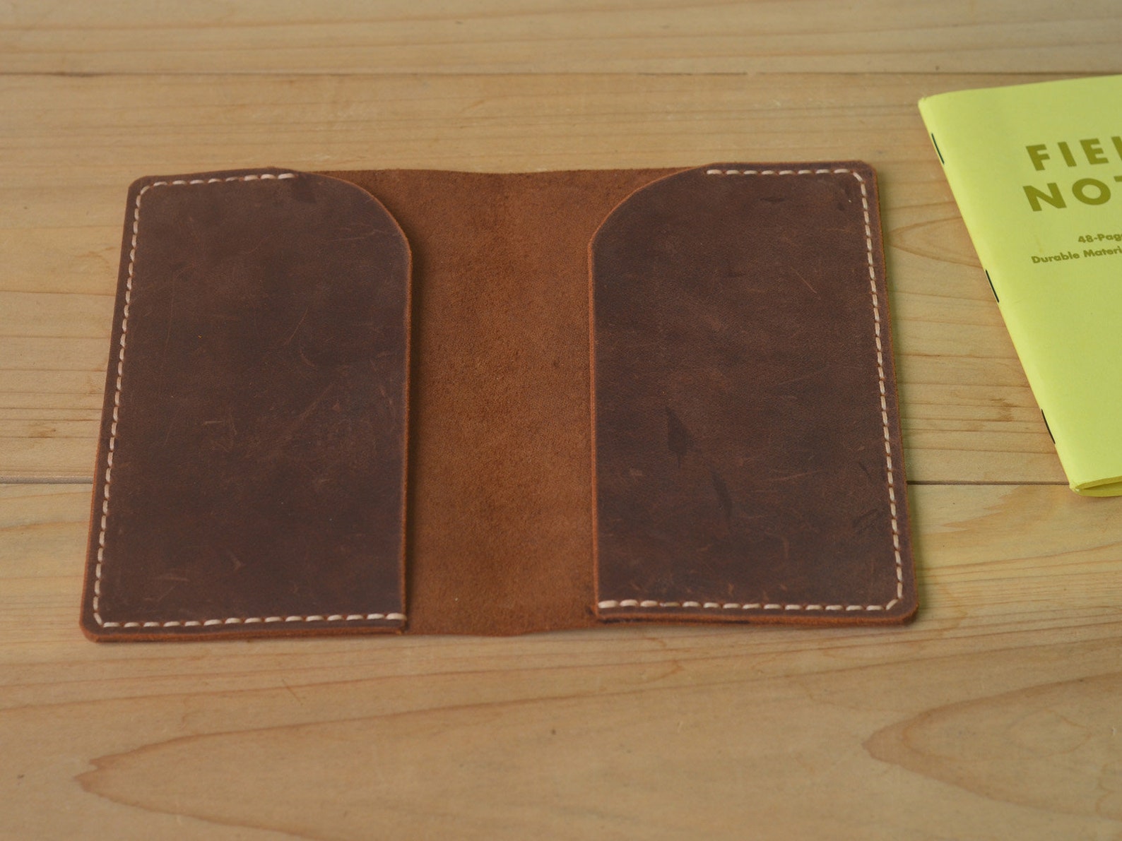 Leather Field Notes Coverpersonalized Refillable | Etsy