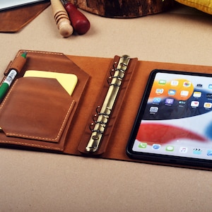 IPad Mini Leather Binder Cover Case With A5 Notepad,ipad Mini Leather ...