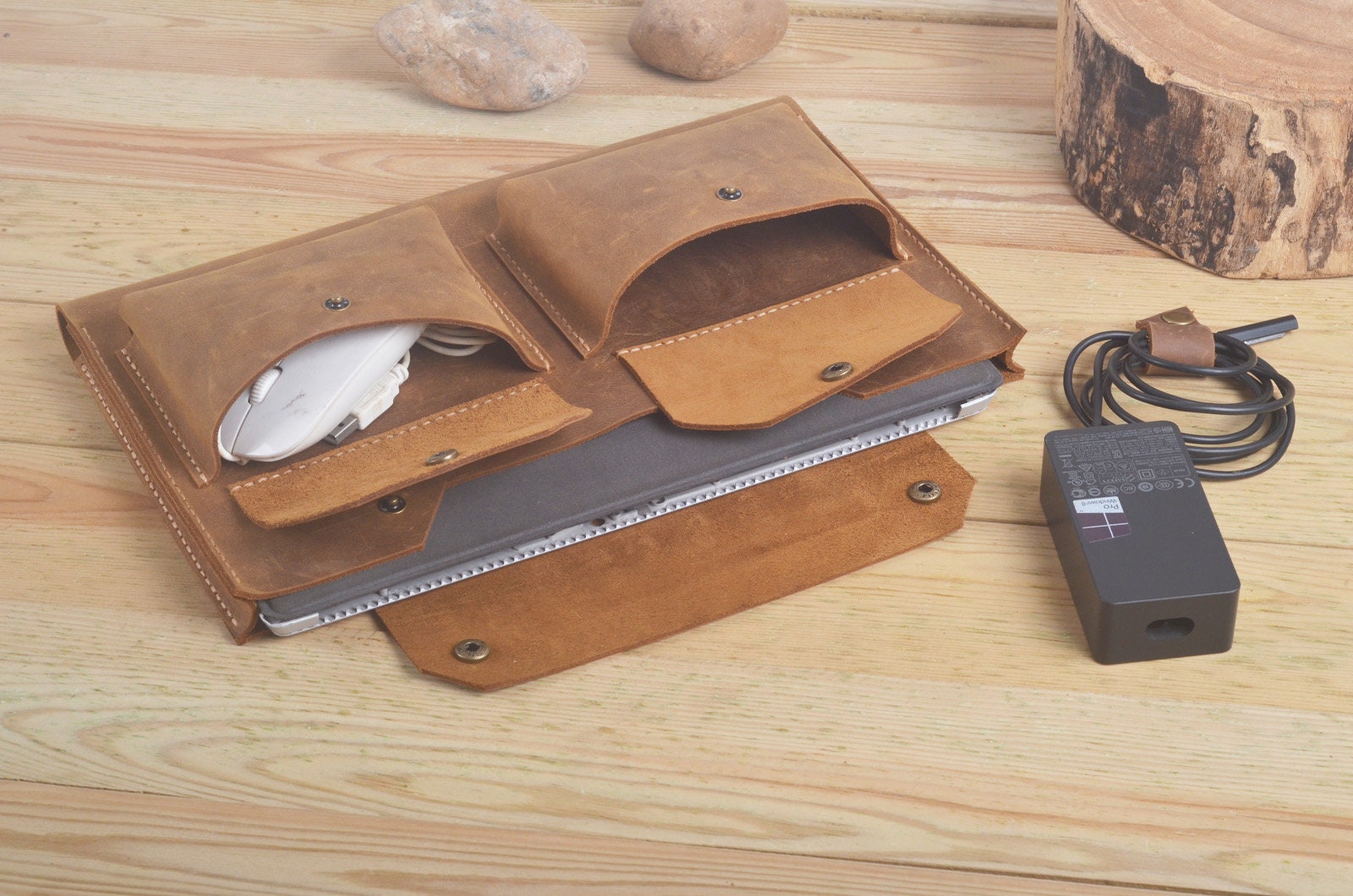 Surface Pro Carrying Sleeve Bag,surface Briefcase With Charger Mouse ...