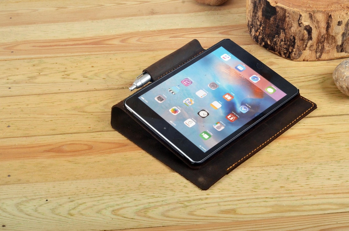 IPad Mini Sleeve Case Cover With A5 Notepad,ipad Mini 4 Leather Folio ...