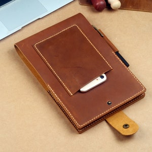 Leather Field Notes Steno Book Cover,personalized Steno Notebook ...