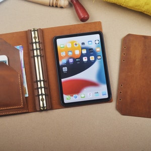 IPad Mini Leather Binder Cover Case With A5 Notepad,ipad Mini Leather ...