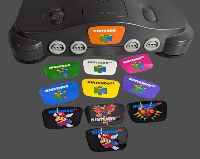 Purple Ultra 64 Custom Nintendo 64 Jewel, Badge, Faceplate - Etsy