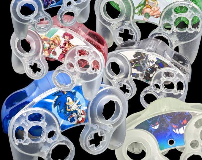 ALL BLACK Bluetooth LED Gamecube Controller - Etsy