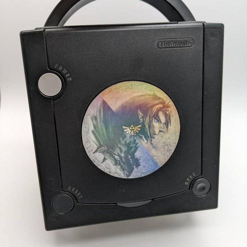 Nintendo Gamecube Console System Jewel Emblem Faceplate Skin - Etsy Canada