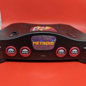 Custom Nintendo 64 N64 Console System Metroid Region Free - Etsy