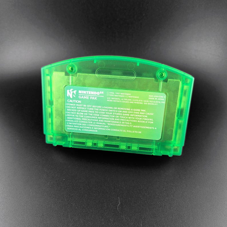 Build Your Own Nintendo 64 N64 Replacement Cartridge Shell DIY Repair ...