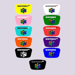 Skin for Nintendo 64 N64 Console System Jewel Emblem Decal Vinyl ...