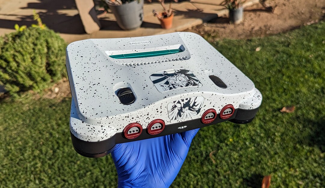 Custom Nintendo 64 Console System Only Majoras Mask Paint - Etsy