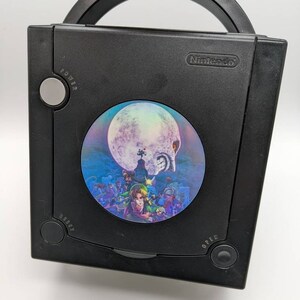 Nintendo Gamecube Console System Jewel Emblem Faceplate Skin Vinyl Holo ...