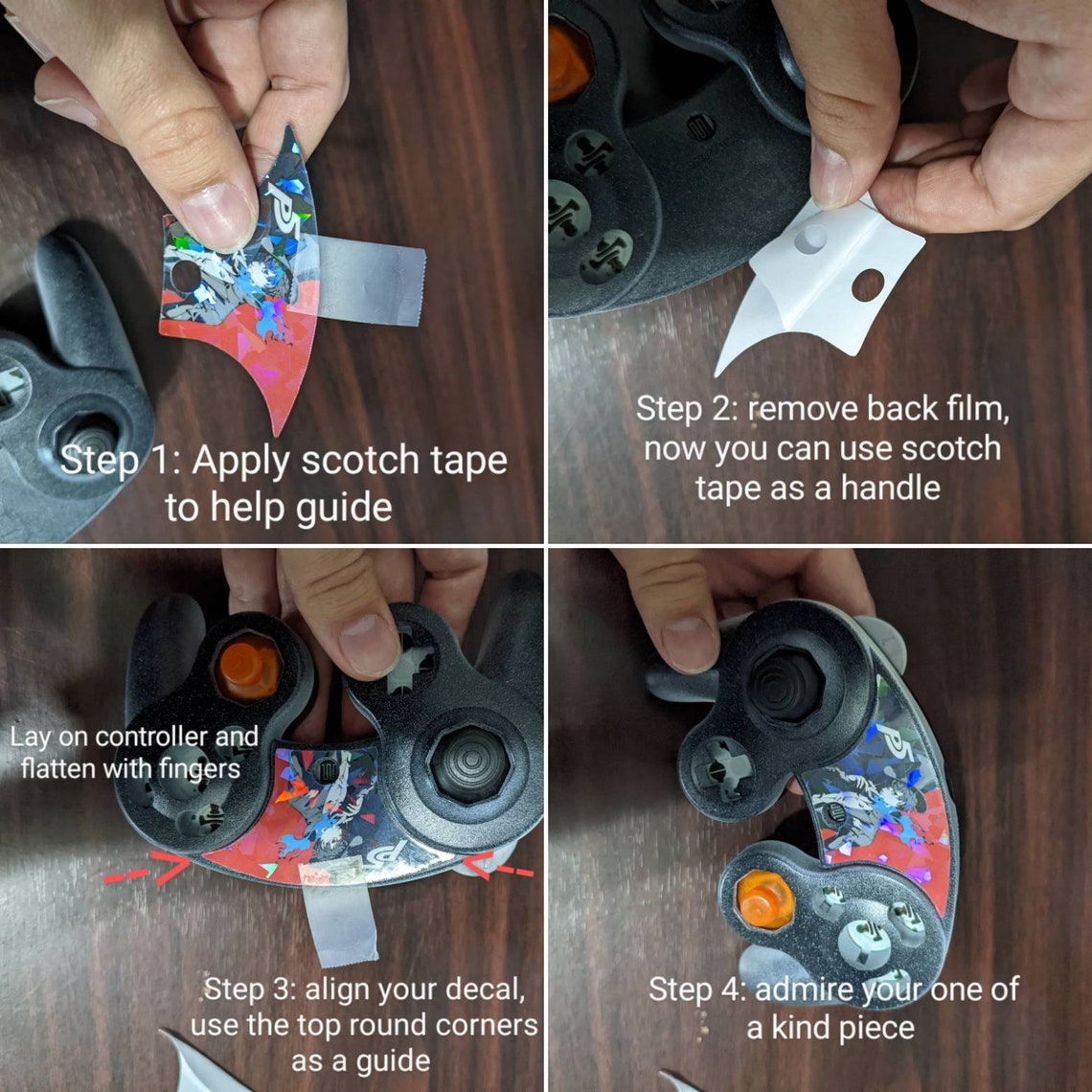 Nintendo Gamecube Controller Skin / Decal / Sticker Custom - Etsy