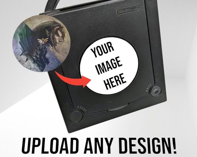 Gamecube Logo Custom Gamecube Jewel, Badge, Faceplate - Etsy