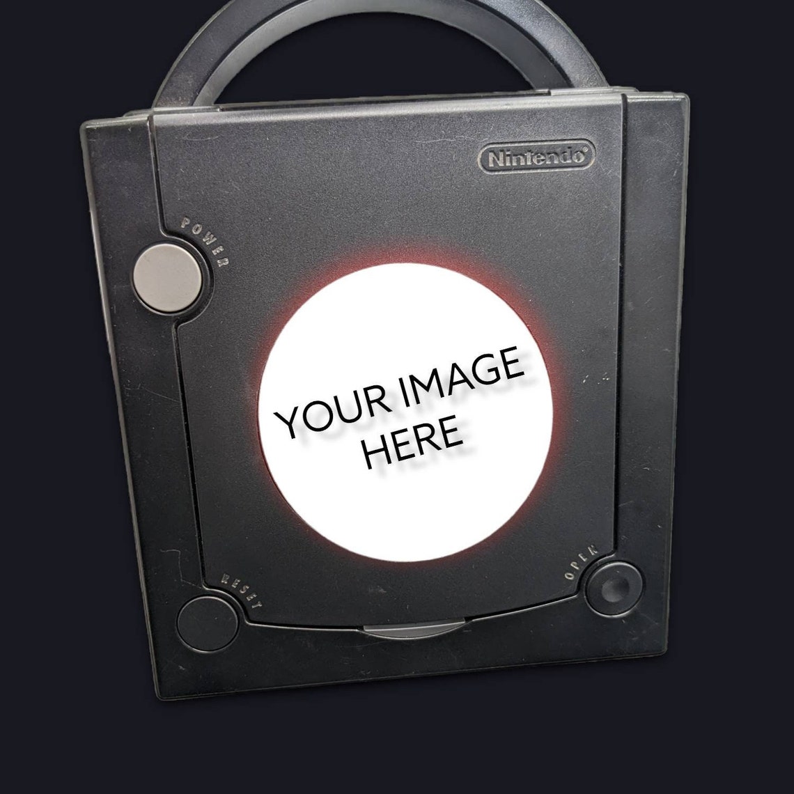 Nintendo Gamecube Console System Jewel Emblem Faceplate Skin - Etsy