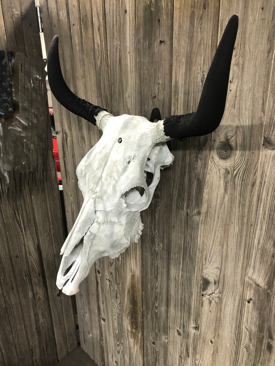 Bull Cow Steer Skull Mount Hanger the Eurohanger Skull Not - Etsy