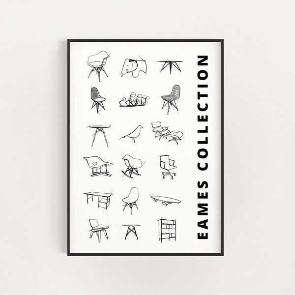 Eames Poster - Etsy