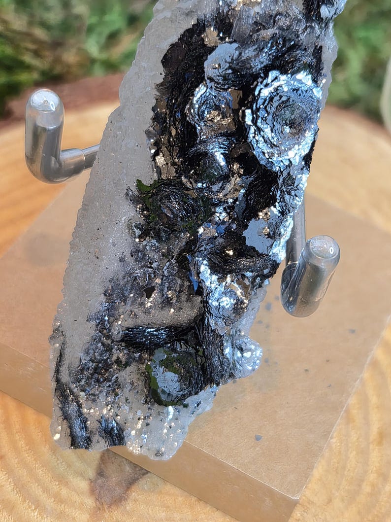 Specularite Quartz Crystal - Etsy