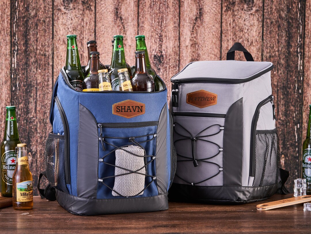 Personalized Beer Cooler Backpack: Engraved Groomsmen Gift - Etsy