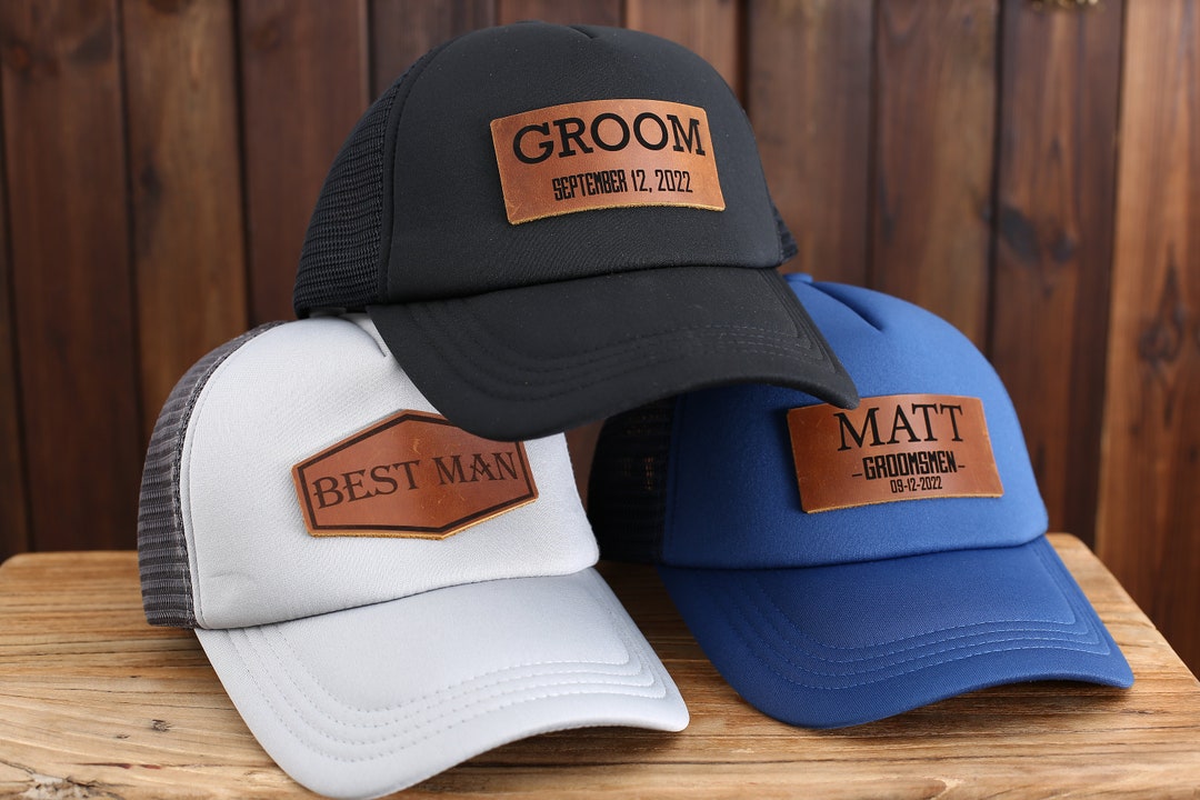 Personalized Groomsmen Gifts Proposal, Groomsmen Hats, Groom Gift ...