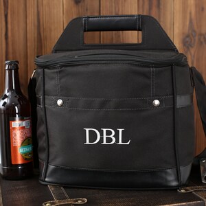 Personalized Embroidered Cooler Bag, Groomsmen Gift, Beer Cooler Bag ...