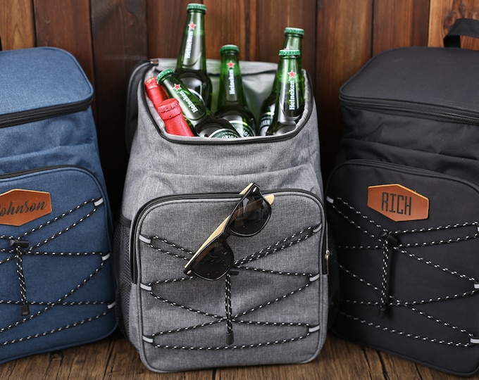 Groomsmen Proposal Gift, Beer Cooler Backpack, Insulated Cooler Bag ...
