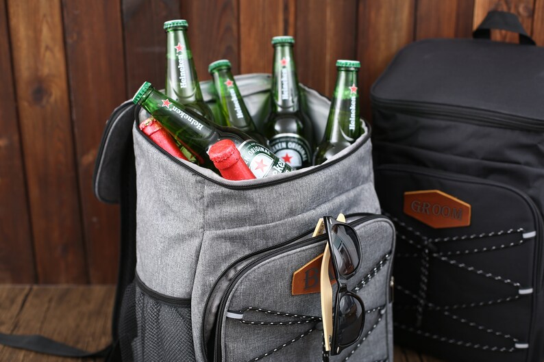 Groomsmen Proposal Gift, Beer Cooler Backpack, Insulated Cooler Bag ...