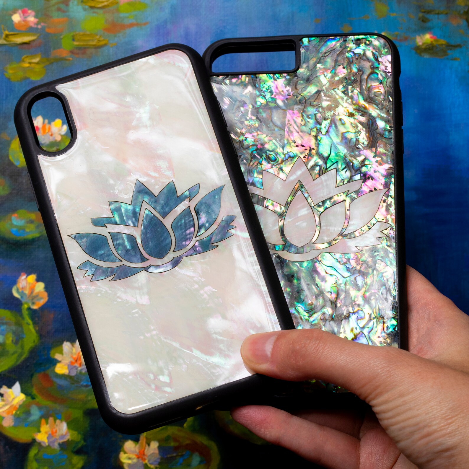 Lotus Phone Case Iphone 13 Seashell Phone Case Samsung - Etsy