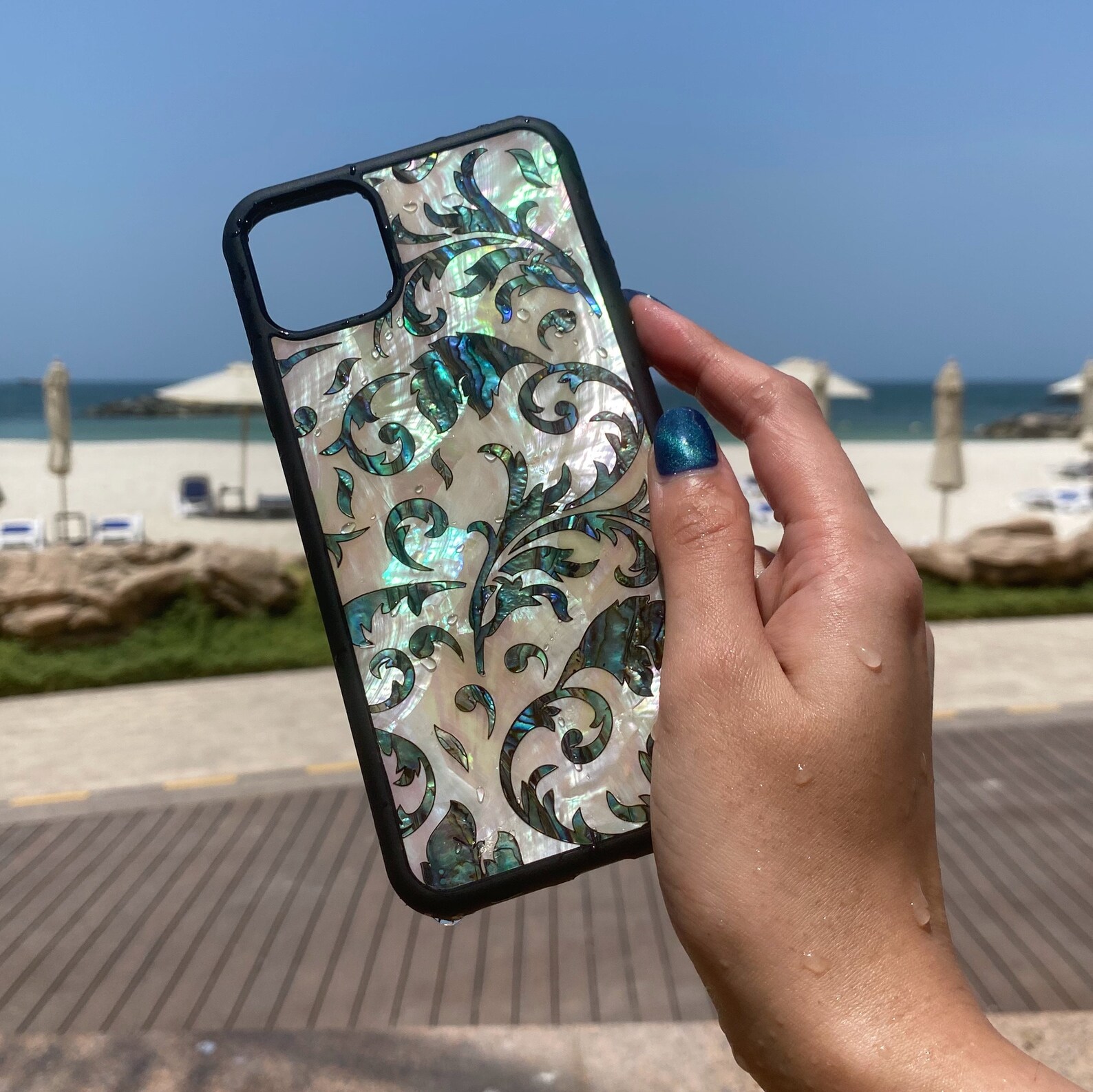 Abalone Phone Case Mother of Pearl Phone Case Iphone 12 - Etsy