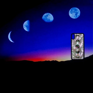 IPhone 14 Max Phone Case Moon Phase iPhone XS MAX XR - Etsy