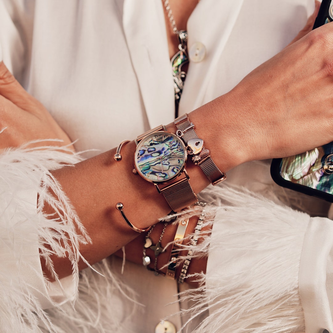 Abalone Shell Watches Sea Shell Watches Elegant Watches Mother of Pearl ...