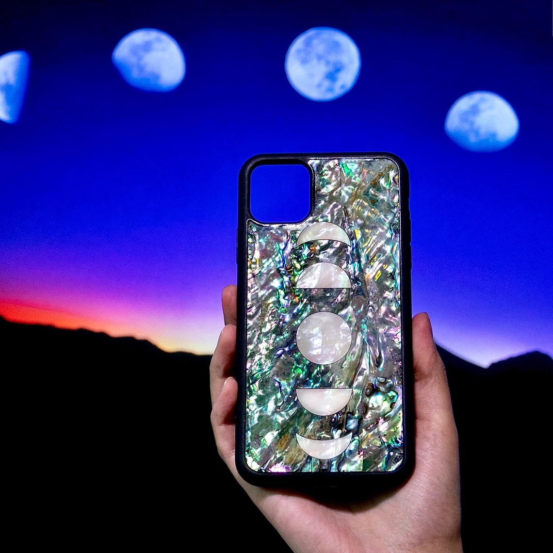 Iphone 14 Max Phone Case Moon Phase Iphone XS MAX XR - Etsy