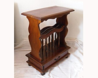 Antique Magazine Table - Etsy UK