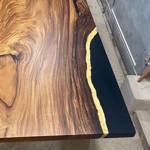 Resin Cast Dining Table 7' L X 3'4 W X 2 T - Etsy