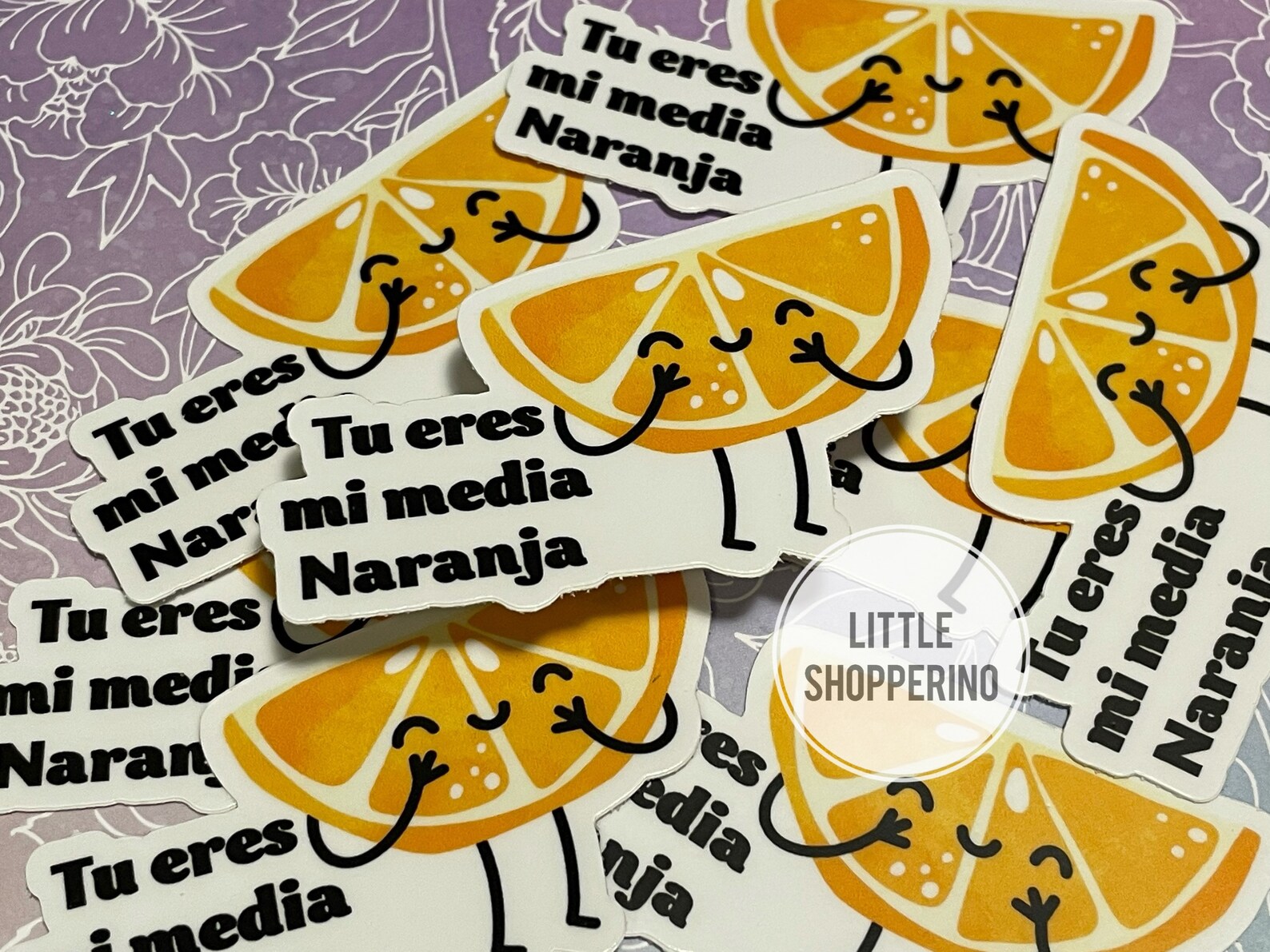Tu Eres Mi Media Naranja Sticker Orange Sticker Spanish - Etsy