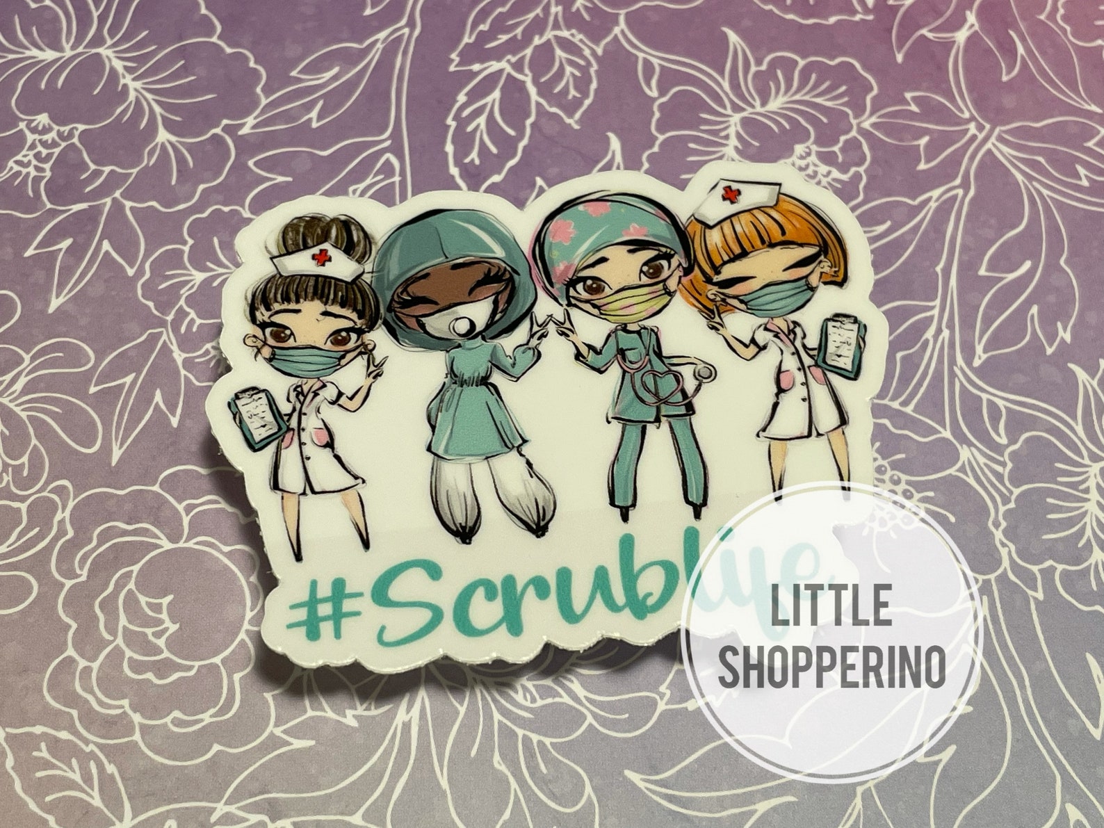Scrub Life Sticker Healthcare Sticker Medical Theme Sticker - Etsy
