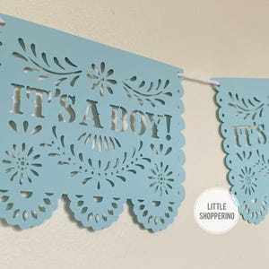 Its A Boy Banner, Papel Picado Banner, Bebe Decoration Banner, Baby ...
