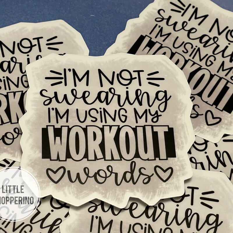 Workout Stickers - Etsy