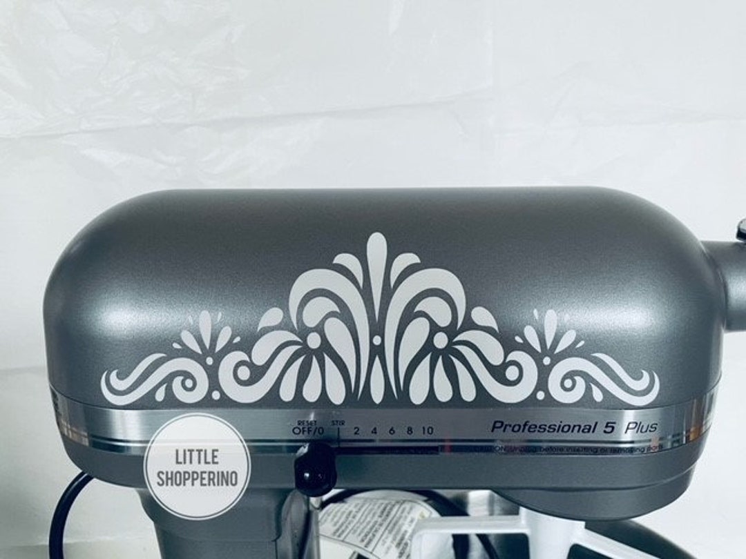 Floral Decal, Kitchen Mixer Decal, Bakers Decal, Talavera Decal, Modern ...