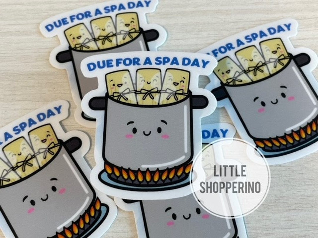 Due for a Spa Day Sticker, Tamales Sticker, Mexican Bread Sticker ...