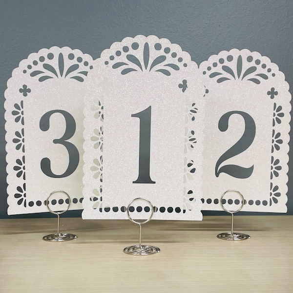 Mexican Table Numbers - Etsy