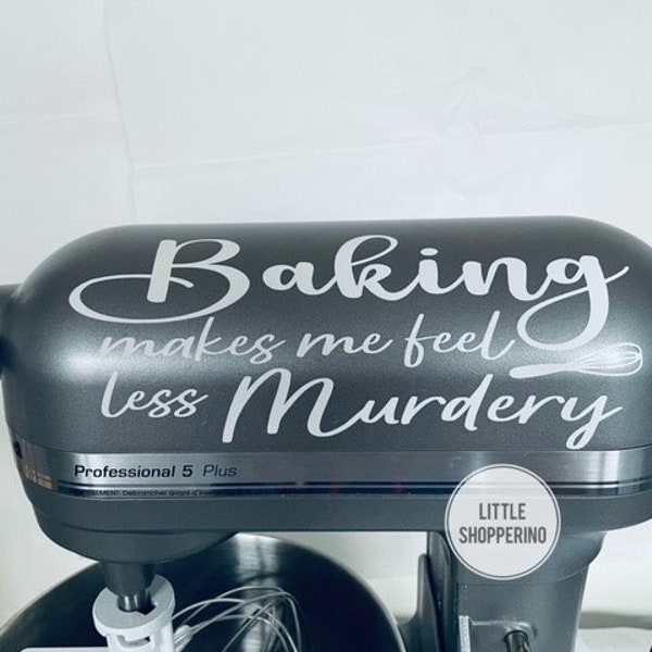 Kitchenaid Mixer Decals - Etsy UK