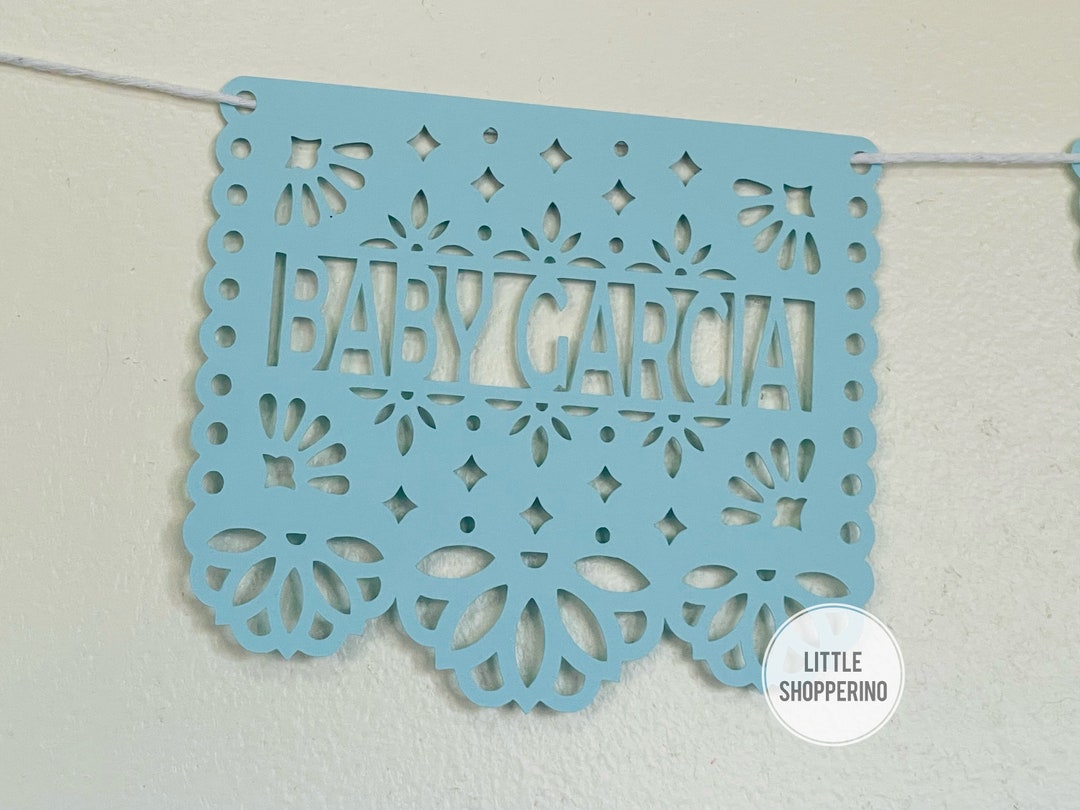 Custom Papel Picado Banner, Personalized Banner, Party Decoration ...