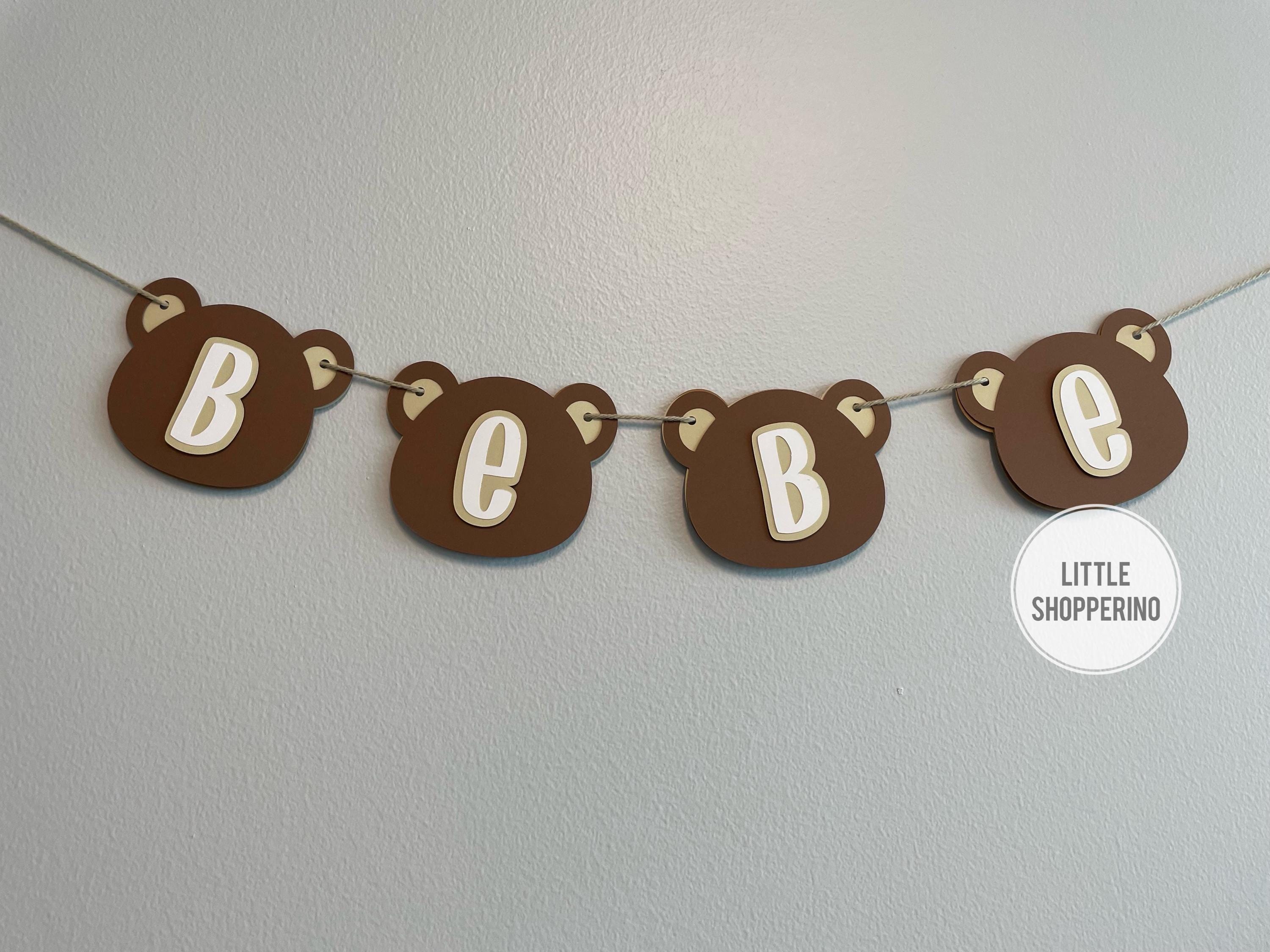 Custom Teddy Bear Banner, Osito Banner, Baby Shower Banner, Party Decor ...
