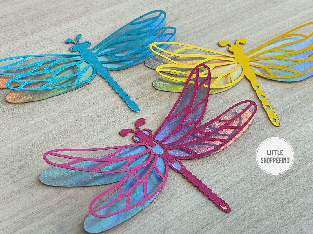 3D Dragonfly Cutouts, Paper Dragonflies, Dragonfly Decorations ...