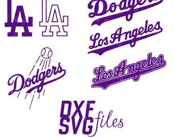 Dodgers svg files | Etsy