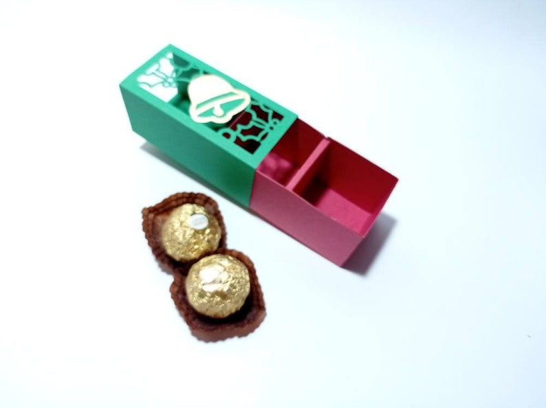 SVG Christmas Chocolate Gift Box Svg Cut Files Candy Holder - Etsy