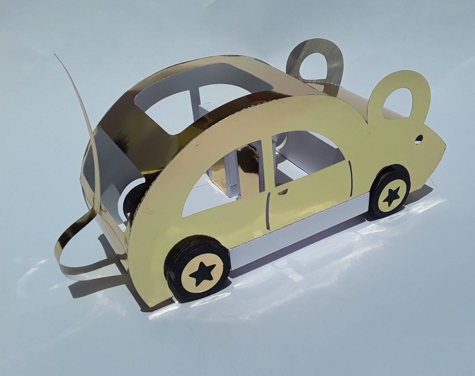 3d Car Model DIY 3D Car Svg Car Digital Template | Etsy